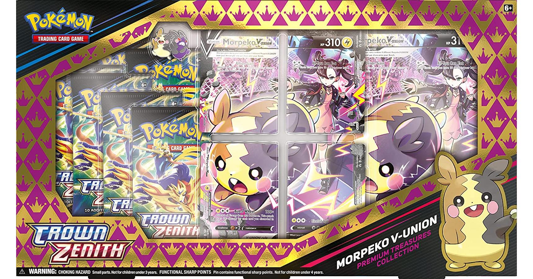 Pokémon TCG: Crown Zenith Premium Playmat Collection - Morpeko V-UNION Pokémon TCG: Crown Zenith Premium Playmat Collection - Morpeko V-UNION